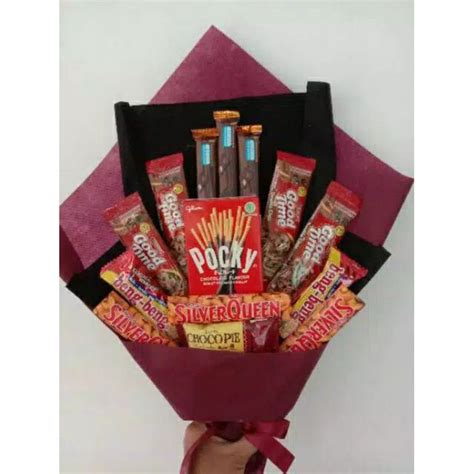 Jual Bucket Snack Mix Silverqueen Annive Kado Wisuda Shopee Indonesia