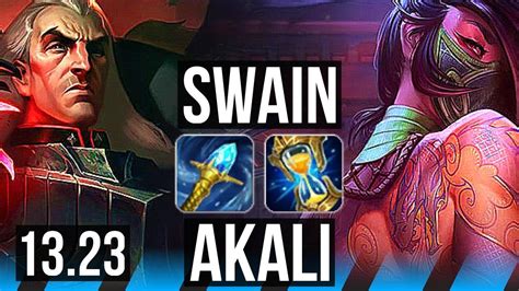 Swain Vs Akali Mid Comeback Games M Mastery Kr Master