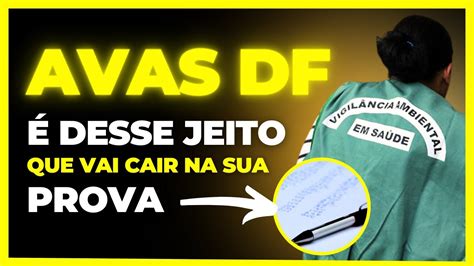 QUESTÕES PARA AVAS Agente de Vigilância Ambiental em Saúde YouTube