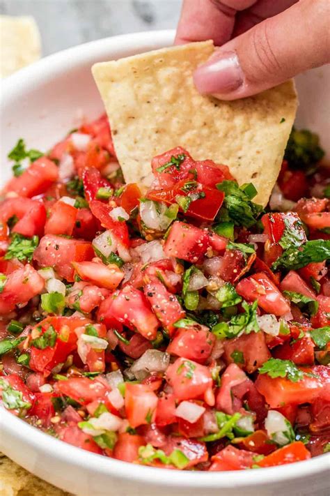 Classic Pico De Gallo Recipe Valentina S Corner