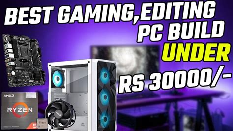 K Rs Gaming Pc Build Amd Ryzen G Pc Build Best For Gaming