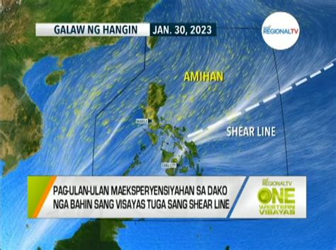 One Western Visayas Pag Ulan Ulan Maeksperyensiyahan Sa Visayas Tuga