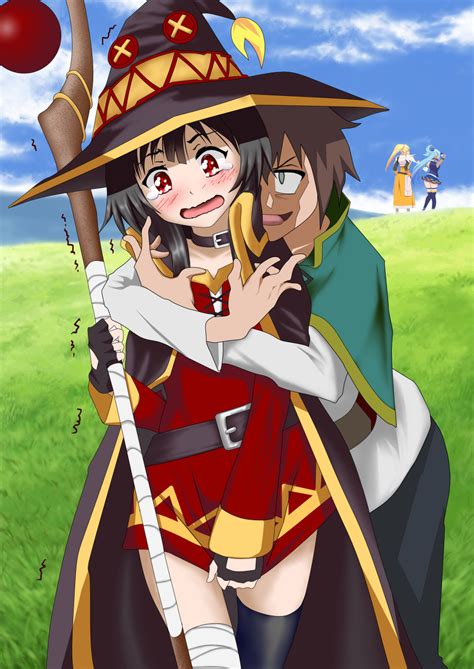 Darkness Konosuba Satou Kazuma Megumin Aqua Konosuba