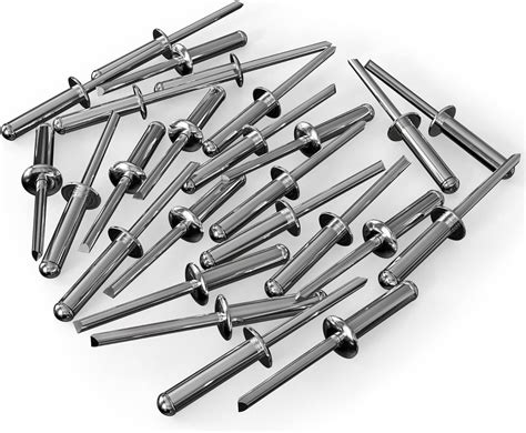 Amazon Pop Rivets Aluminum Body Steel Size 1 4 X 1 Mandrel Dome