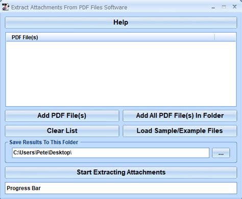 extract attachments from pdf files software