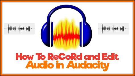 How To Record And Edit Audio In Audacity Beginner Tutorial YouTube