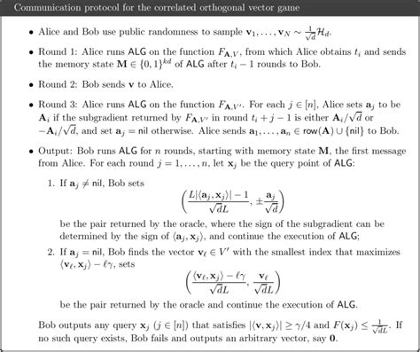 reduction from convex optimization to the correlated orthogonal vector game download