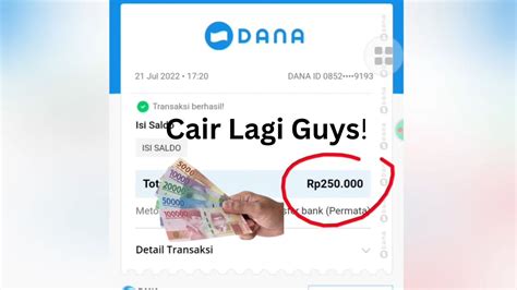 Wah Mantap Guys Saldo DANA Gratis Langsung Cair Untuk Kamu Rp300 Ribu