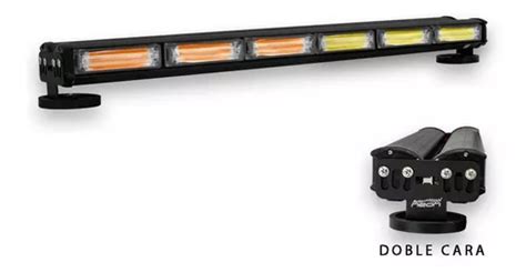 Barra Torreta Estrobo C Digo Leds Cob Cm Doble Vista
