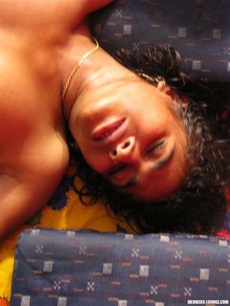 Indian Girl Suman Has Lotion Rubbed Into Her Bare Breasts By Her