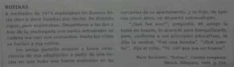 porfa ayuda cuál es el tema central del cuento Brainly lat