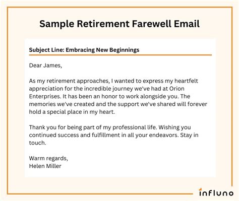 Crafting A Farewell Email Say Goodbye In Style Examples