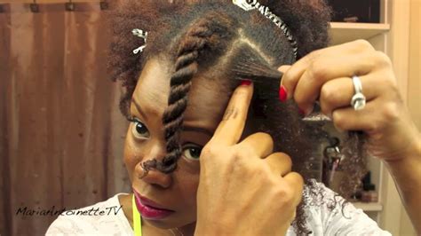 Natural Hairstyles Flat Twist
