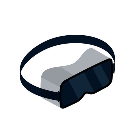 Vr Glasses Vector Virtual Reality Headset Icon Virtual Reality Helmet