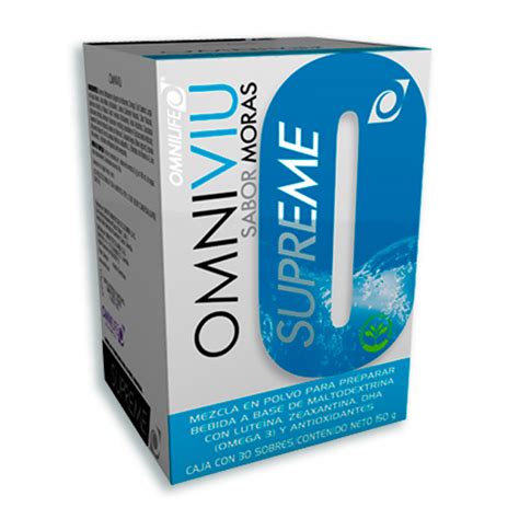Omniviu Supreme Omnilife 30 Sobres Kale Salud Y Belleza