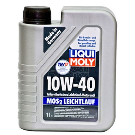 LIQUI MOLY MOS2 LEICHTLAUF 10W 40 LM2626 1L Tzambaolla Gr