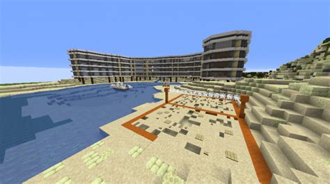Summer Beach Resort Minecraft Map