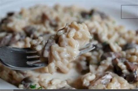 Foodista How To Recipe Oven Baked Mushroom Risotto