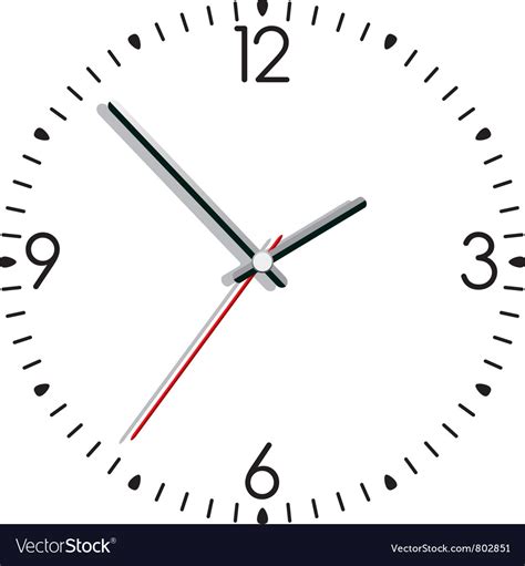 Clock Image Vector At Vectorified Collection Of Clock Image