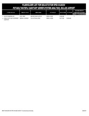 Fillable Online What Is A Plan Holder List And Why It Matters BidNet