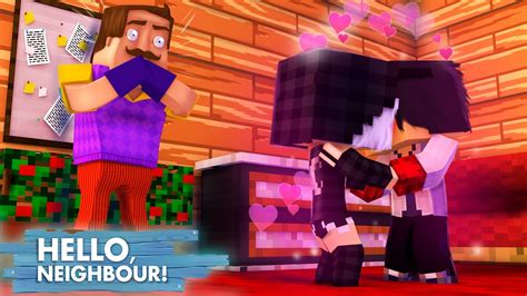 Minecraft HELLO NEIGHBOR O VIZINHO PEGOU A MIA E O WIIZINHO SE