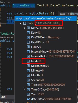 Asp Net Mvc How To Set DateTime UTC While Deserialize Objects Within