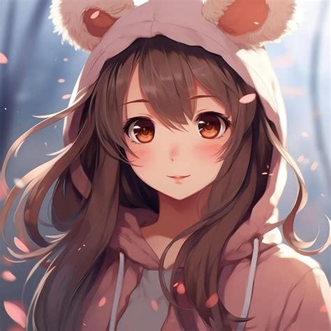 Premium Photo Cute Kawai Anime Character Illustration Generative Ai