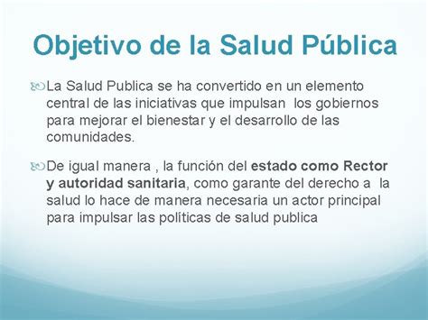 Introduccin A La Salud Pblica Curso De Salud
