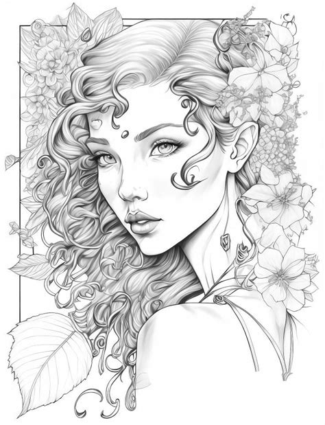 Fairy Coloring Coloring Book Art Coloring Pages To Print Colouring