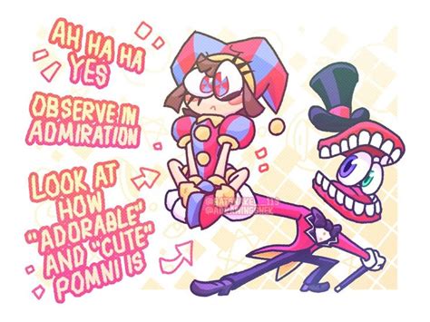 Pin On The Amazing Digital Circus Digital Cute Clown Circus Art