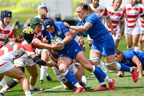 Rugby L Italia Femminile Va In Meta Qualificata Ai Quarti Del Mondiale