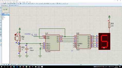 Decade Counter Circuit Diagram