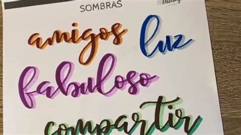 Cómo Hacer Sombras en las Letras de Lettering