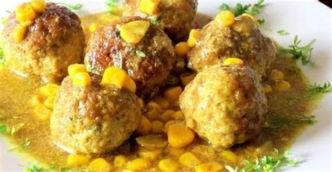 kulki mięsne w sosie kokosowym z curry przepisy kulinarne Mikser