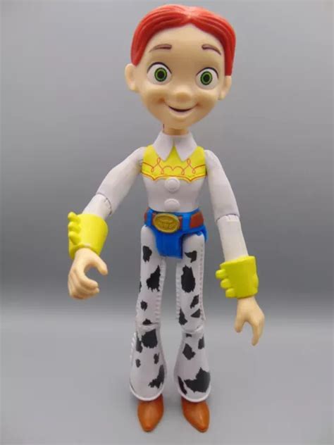 DISNEY PIXAR TOY Story Jessie Plastic Cowgirl Posable Doll Figure