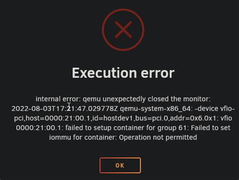 Nvidia GPU Passthrough Cannot Start VM VM Engine KVM Unraid