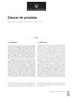 Cáncer de próstata medigraphic c 225 ncer de pr 243 stata