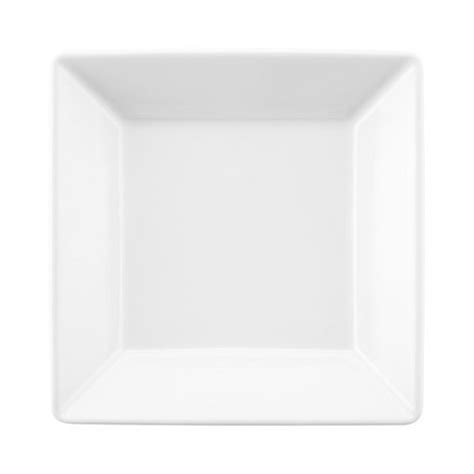 Plato Hondo Cuadrado Blanco X Cms Loymil Sa