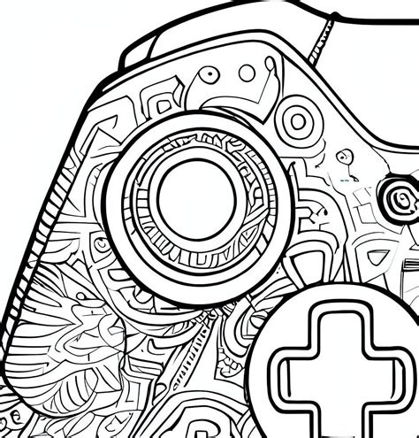 12 Pack Stress Relief Coloring Pages Gaming Controller Digital Print