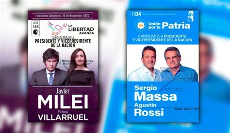 Cuáles son las boletas válidas para votar en el balotaje 2023 En Agenda