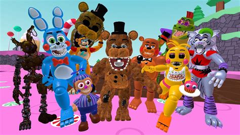 NEW HYPER DESTROY My New ALL FUNNY FNAF Security Breach Animatronic