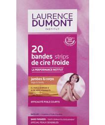 Bandes Strips Cire Froide Jambes Et Corps Laurence Dumont