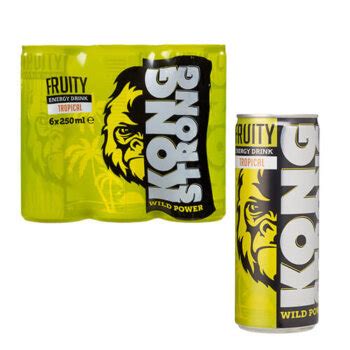 Lidl Kong Strong Energy Drink Tropical Voted Product Of The Year