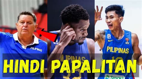 Ito Ang SAGOT Ni Coach Tim Cone Bakit WALA Si Rhenz Abando Mason Amos