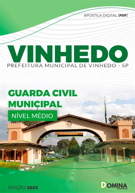 Apostila Pref Vinhedo SP 2023 Guarda Civil Municipal