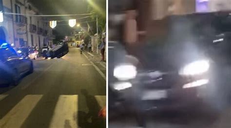 Nola Napoli Notte Terrore Litiga Fidanzata E Investe Ragazzi