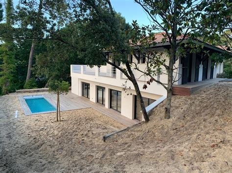 Pyla Sur Mer Proche Plage Belle Villa D Architecte Avec Piscine