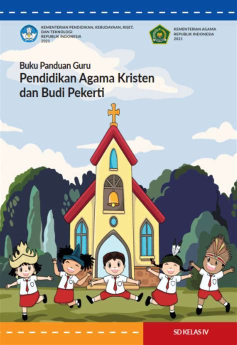 Jual K21 BG Agama Kristen 4 Buku Panduan Guru Pendidikan Agama