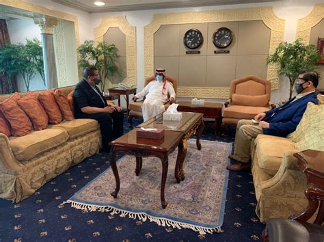 Saudi Embassy in Philippines on Twitter استقبل سفير خادم الحرمين
