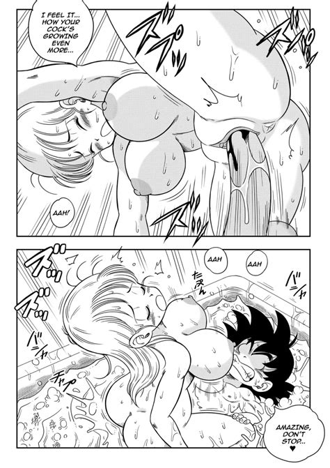 Bulma X Goku Sex In The Bath English Hentai Manga Page